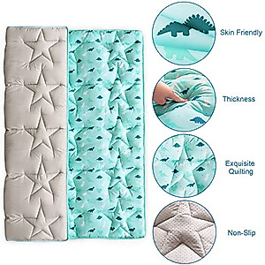 SPRINGSPIRIT Baby Play Mat for Boys Girls, 50'' x 50'' Play Mat for LIAMST and TODALE Baby Playpen, One-Piece Crawling Play Mat for Baby, Non Slip Playmat for Babies, Toddlers, Dinosaur