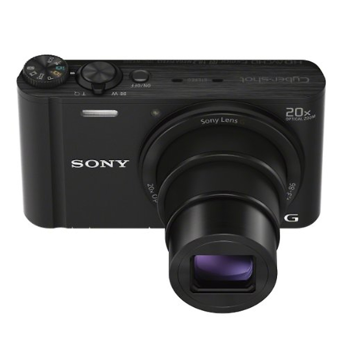 Sony DSC-WX300/B 18.2 MP Digital Camera with 20x Optical Image Stabilized Zoom and 3-Inch LCD (Black)