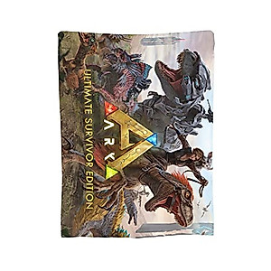 Ark Survival Evolved Blanket Dinosaur Sofa Throw Blankets Lightweight Plush Cozy Soft Air Conditioner Blankets 80"x60"