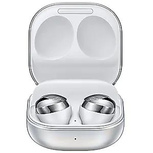 Samsung Galaxy Buds Pro, True Wireless Earbuds w/Active Noise Cancelling (Wireless Charging Case Included), Phantom Silver (International Version)