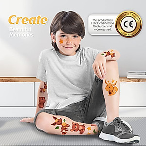 TransOurDream Printable Temporary Tattoo Transfer Paper for Inkjet & Laserjet Printer (A+B per Set, 10 Sets, 8.5X11'') DIY Personalized Tattoo Paper for Skin (TOD-TAT-1-10)