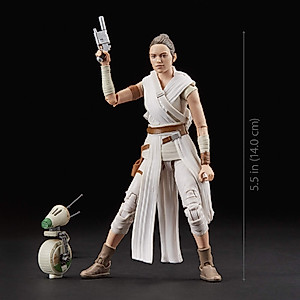 STAR WARS The Black Series Rey Toy 6" Scale Collectible Action Figure, Kids Ages 4 & Up