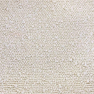 Home Square Fabric Upholstered Swivel Glider in Ivory Boucle (Set of 2)