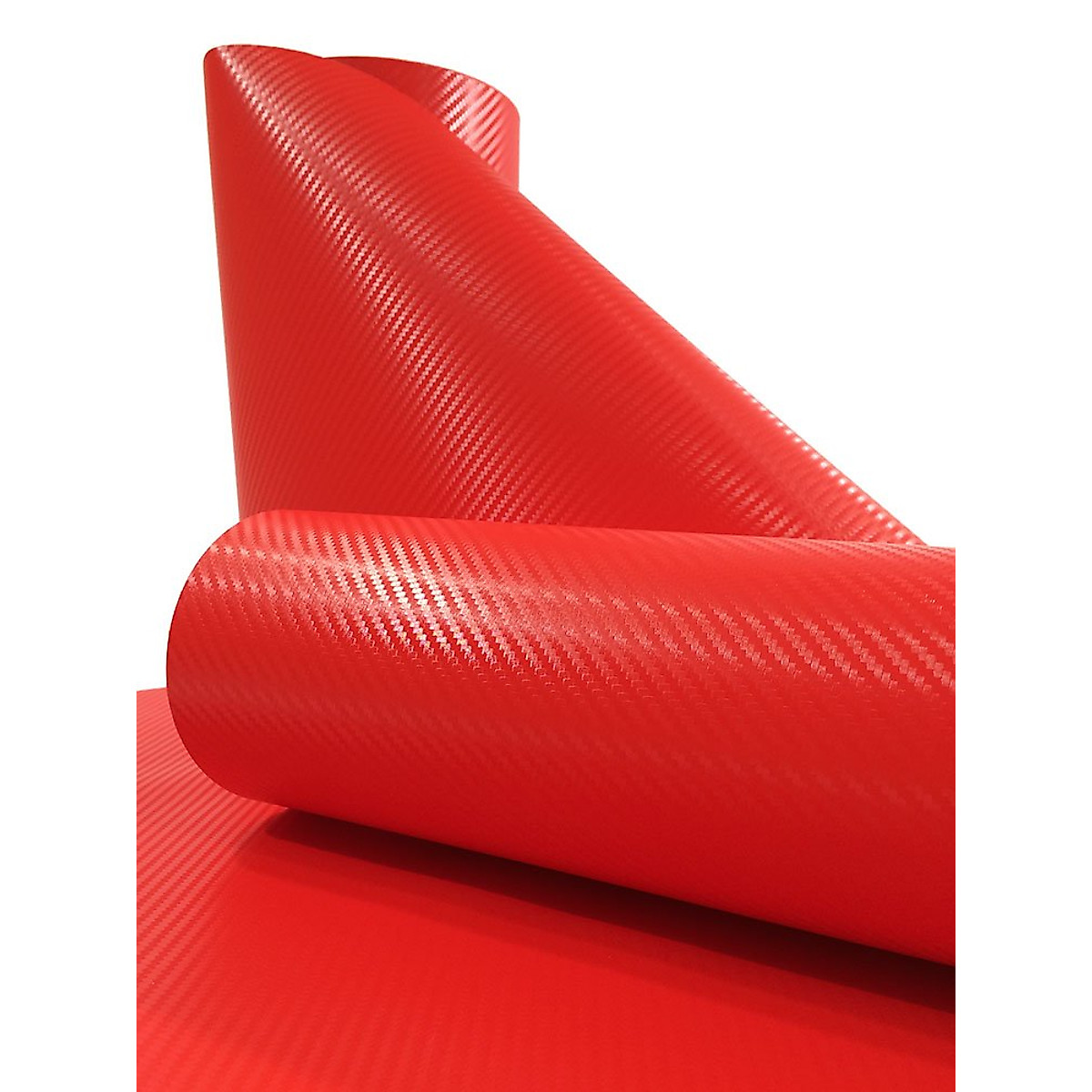 3D Carbon Fiber Fire Red - Air Release Vinyl Decal Mod Skin Kit by System Skins - Compatible with Microsoft Xbox One (XB1)