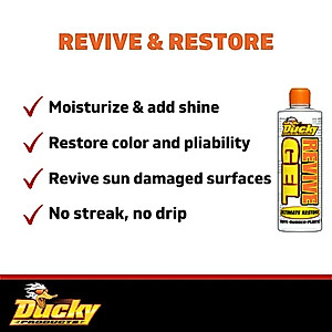 DUCKY PRODUCTS Revive: Ultimate Restore Gel for Vinyl, Rubber & Plastic, 8 oz