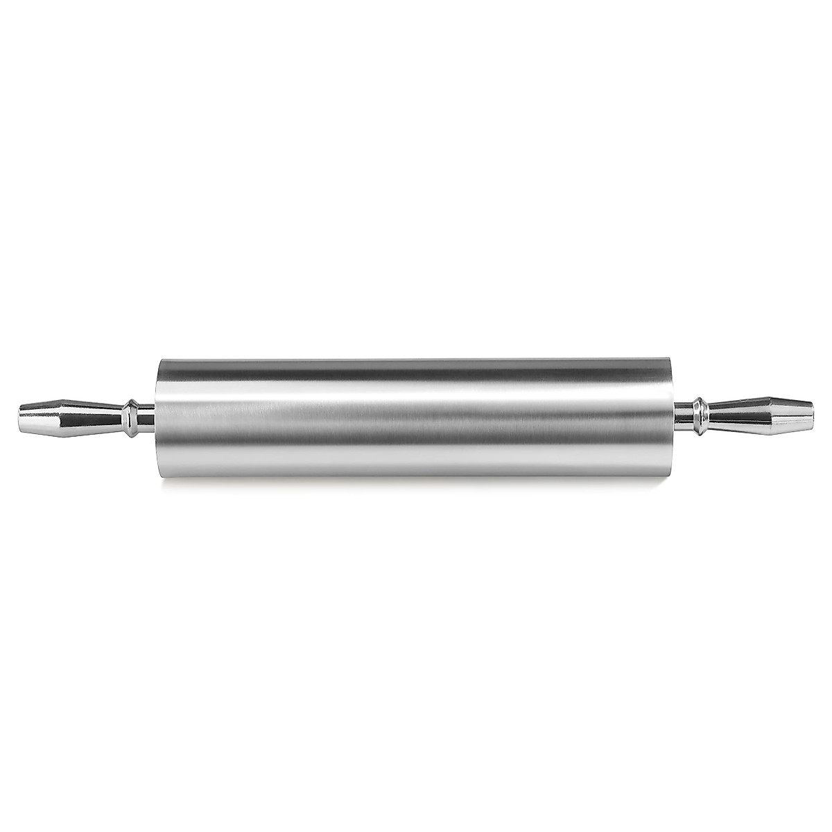 New Star Foodservice 37517 Extra Heavy Duty Restaurant Aluminum Rolling Pin, 15", Silver