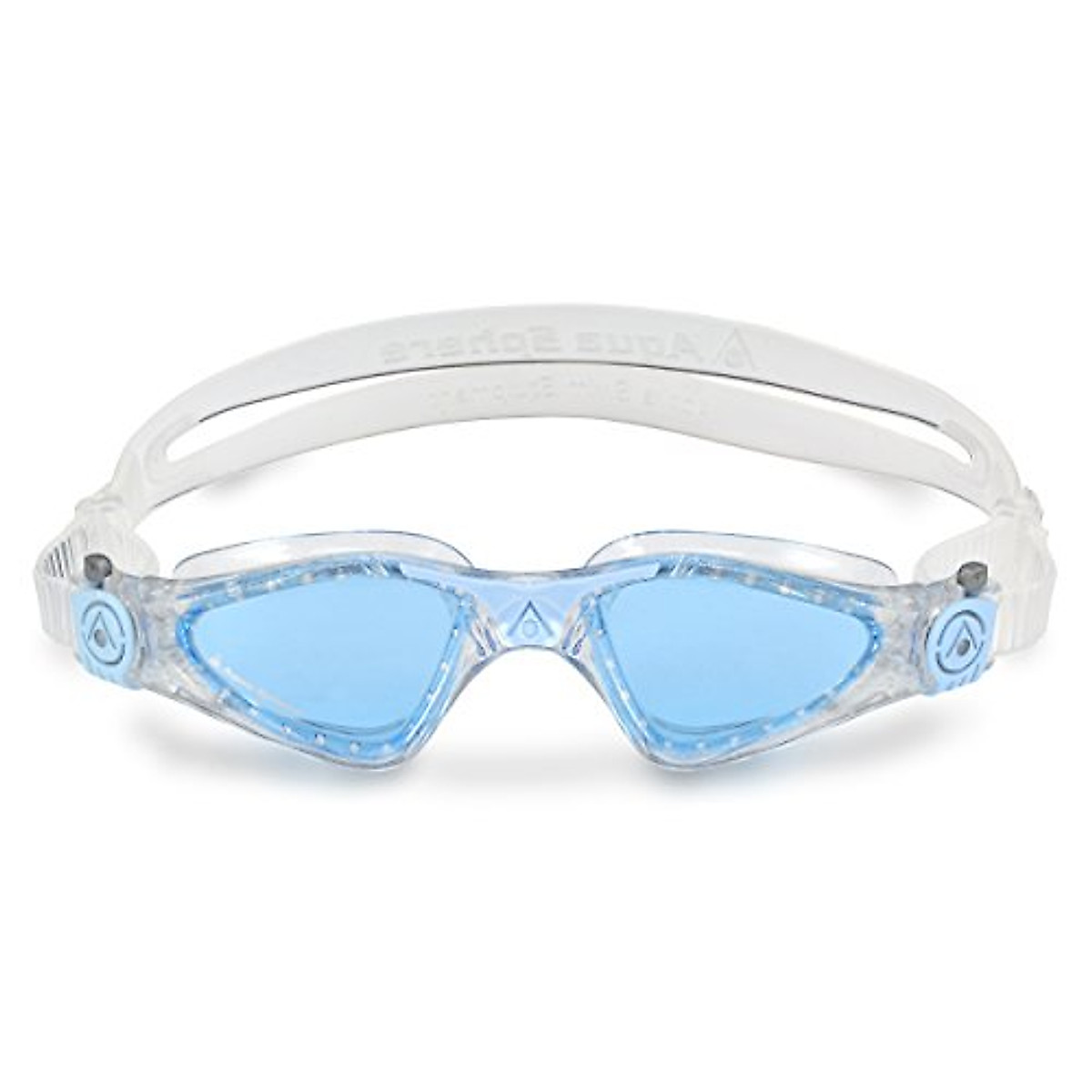 Aqua Sphere Kayenne Ladies with Blue Lens (Glitter/Powder Blue) Swim Goggles for Women