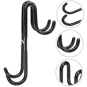 Cabilock Shower Towel Hook Metal Hangers Heavy Duty Hangers 1 Piece Over Cabinet Drawer Hook Narrow Door Hook Wardrobe Door Hanger Shower Door Hook Metal Hangers Heavy Duty Hangers