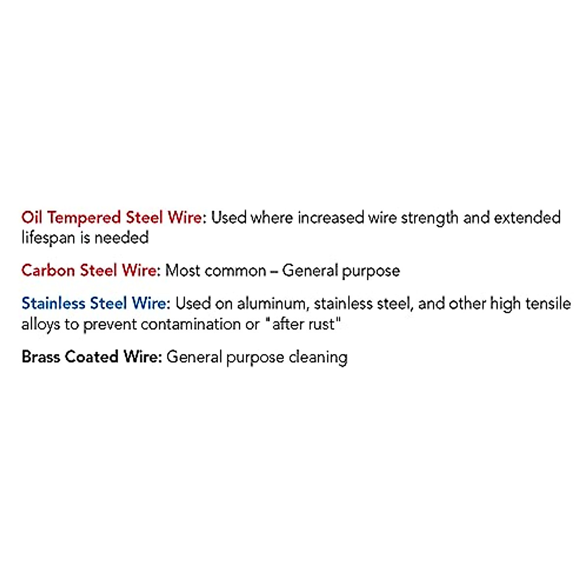 Mercer Industries 183010 - 6" x 3/4" x 2", 1/2", 5/8" Crimped Wire Wheel, .014 Carbon Steel Wire