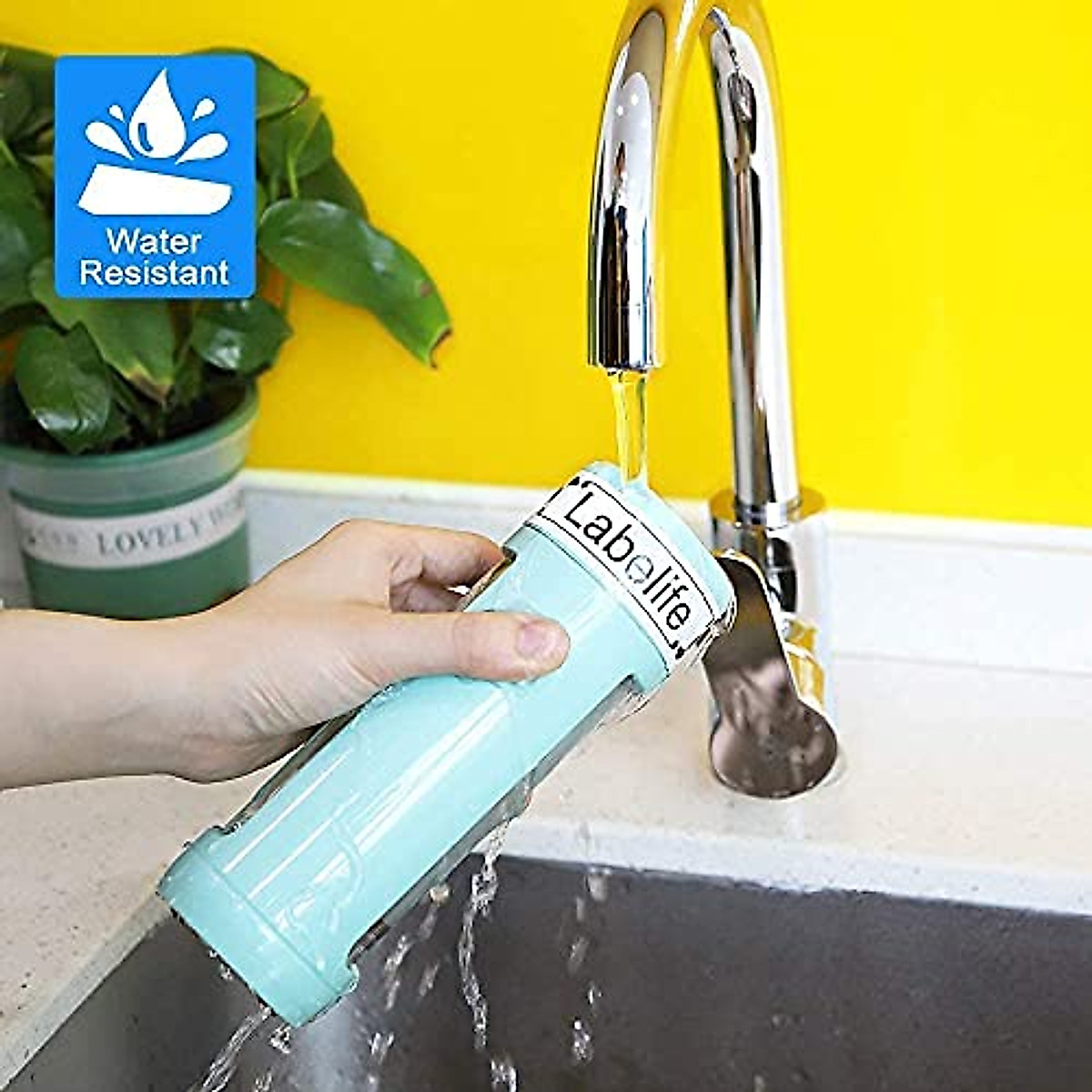 1 Inch Label Tape Compatible with Brother P Touch TZ Tape 24mm 0.94 Laminated White/Clear/Red/Blue/Yellow/Green Tz TZe-251 TZe251 TZ-251 TZ251 TZe-151 TZe-451 TZe-551 TZe-651 TZe-751, Total 9-Pack