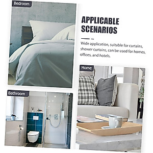 SOLUSTRE Magnetic Tiebacks for Drapes 2 Pack Easy Install No Drilling Needed Cotton Rope Weave Decorative Functional Suitable for Home Office Decor