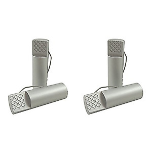 Bundle Taytools 468631 Pack of 4 Each 3/4 x 2-1/4 Inches Bench Dogs Hold Downs for Workbenches, Anodized Aluminum, Side Springs