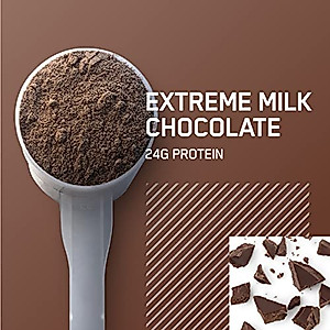 Optimum Nutrition Gold Standard 100% Whey Protein Powder, Extreme Milk Chocolate, 2 Pound (Packaging May Vary)