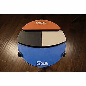 The Drumeo P4 Practice Pad - Four Different Playing Surfaces