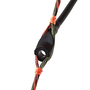 TRUGLO Centra Peep Xtreme 1/8 w/Tubing Black