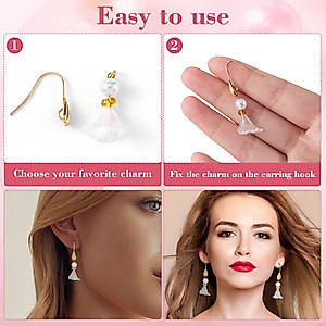 HIZNIC 50PCS 18K Gold Plated Leverback Earring Hooks Hypoallergenic Ear Wires with Dangle Loops for Women Craft, DIY Dangle Earrings Findings