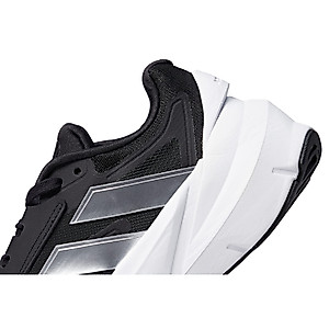 adidas Women's Adistar 2.0 Sneaker, Black/Silver Metallic/Black, 8