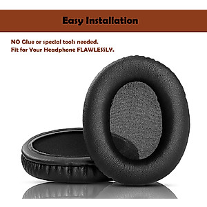 DowiTech Supreme Comfort Headphone Replacement Ear Pads Cushions Headset Earpads Compatible with Sony MDR-ZX770BN ZX780DC Headphones