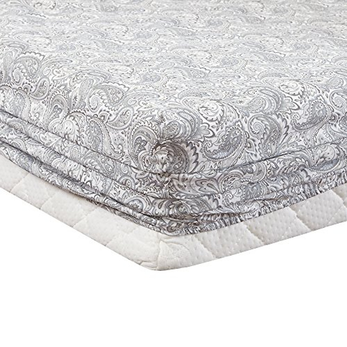 Comfort Spaces 100% Cotton Sheet Set Breathable, Lightweight, Soft with 14" Elastic Pocket Fits up to 16" Mattress, All Season Cozy Bedding, Matching Pillow Case, Cal King Paisley Multi 4 Piece