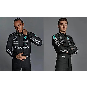 JODIYAAH 1/43 Bburago 1:43 Mercedes-AMG Petronas F1 Team W14 2023 44# Lewis Hamilton F1 63# George Russell Alloy Car Die Cast Model Collection Gift (W14 44#)