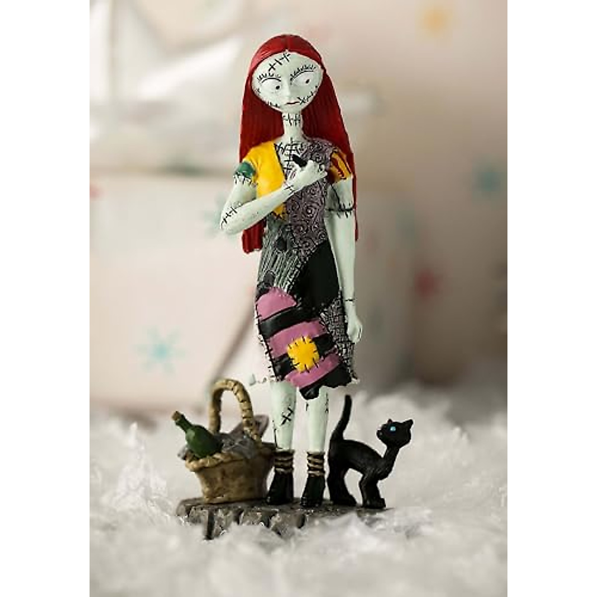 Department 56 Disney The Nightmare Before Christmas Village Accessories Sally's Date Night Figurine, 3.5 Inch, Multicolor