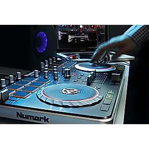 Numark Mixtrack Pro II USB DJ Controller with Integrated Audio Interface and Trigger Pads