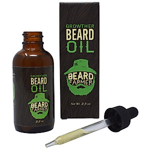 Beard Farmer - Growther Beard Growth Oil (Grow Your Beard Fast) All Natural Beard Oil