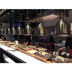 Adjustable Heat Lamp Commercial Food Warmer Stainless Steel Buffet Heat Lamp, Cafeteria Heating Light Height Adjustment