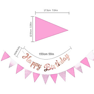 Esweny Dog Cat Birthday Party Supplies,Dog Paw Print Balloons Sequined balloon,Lets Pawty Balloons, Happy Birthday Banner Foil Balloons Pet Party Decoration