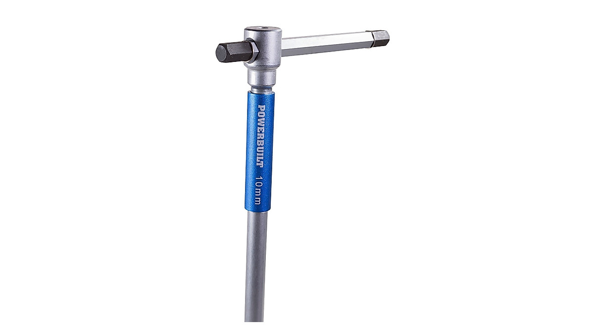Powerbuilt 8 Pc Metric T-Handle Hex Allen Keys Set for Fast, Precise Work
