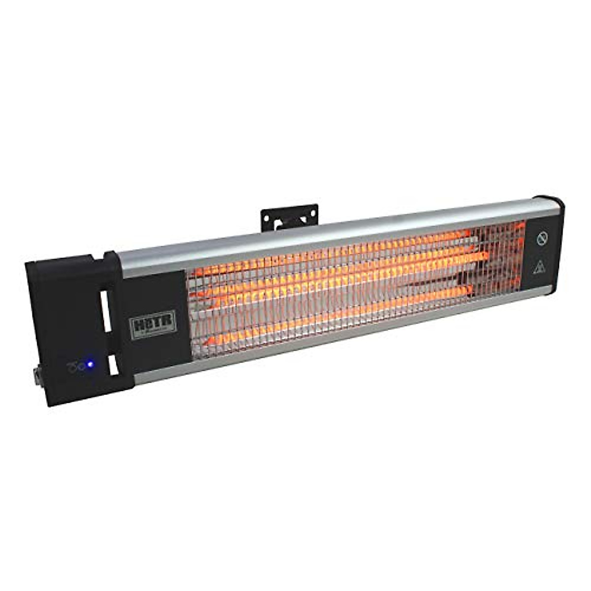 HeTR Ceiling or Wall Mount Radiant Patio Heater, 1500W, Electric, Indoor/Outdoor