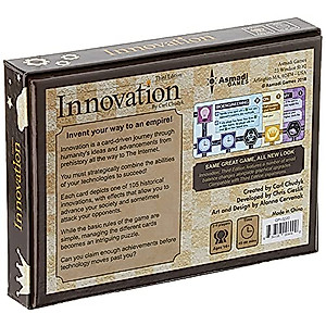 Asmadi Games Innovation: Third Edition Card Game (4 Player) for 144 months to 9600 months