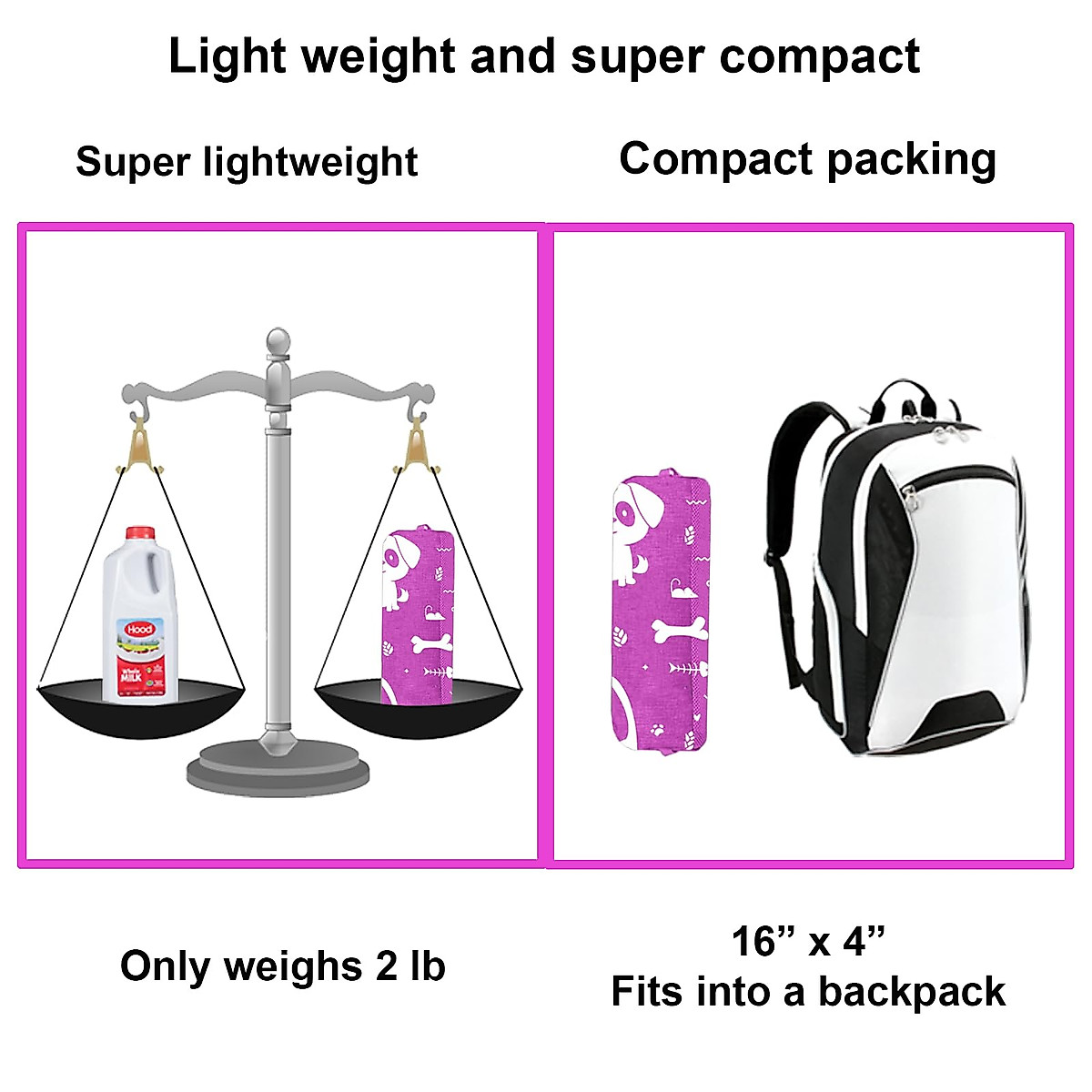 KidzAdventure 2 in 1 Play Tent for Kids | 1-2 Person Backpacking Tent | Ultralight Indoor & Outdoor Camping - Best Friends Theme