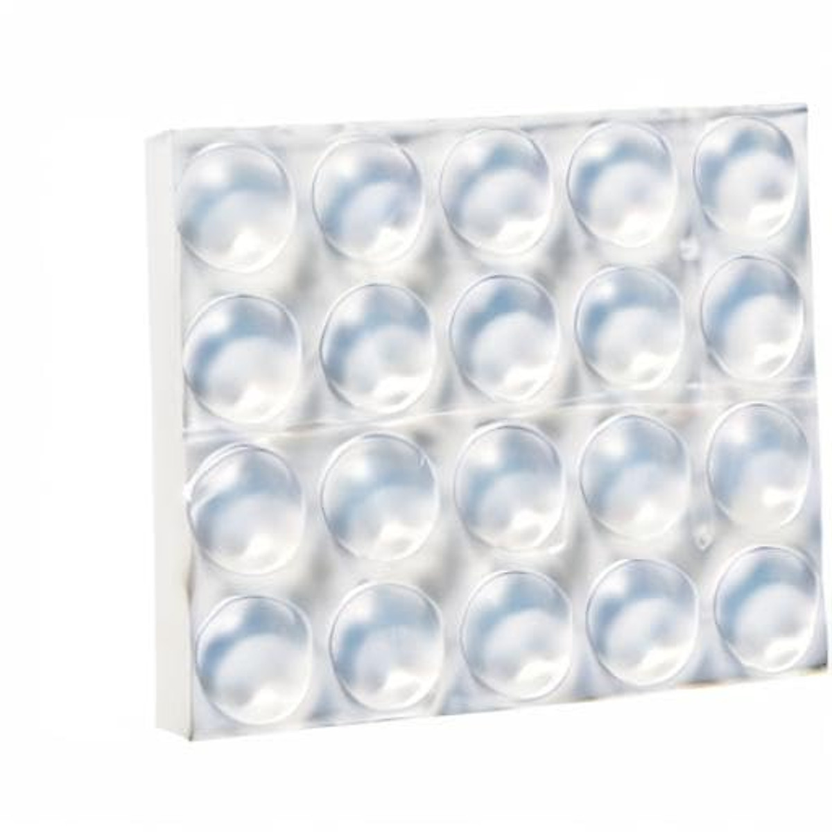 Scotch SP951-NA Bumpers and Door Stops, 1/2" Round, Clear, 40 Count