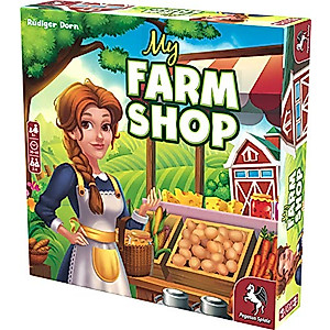 My Farm Shop - Game by Pegasus Spiele 2-4 Players – Games for Family – 30-45 Mins of Gameplay – Games for Family Game Night – Games for Kids and Adults Ages 8+ - English Version