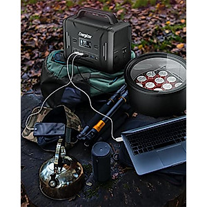 Energizer Portable Power Station PPS320 320Wh LiFePO4 Battery 110V/300W Pure Sine Wave AC Outlet PD100W Fast Charging Solar Generator