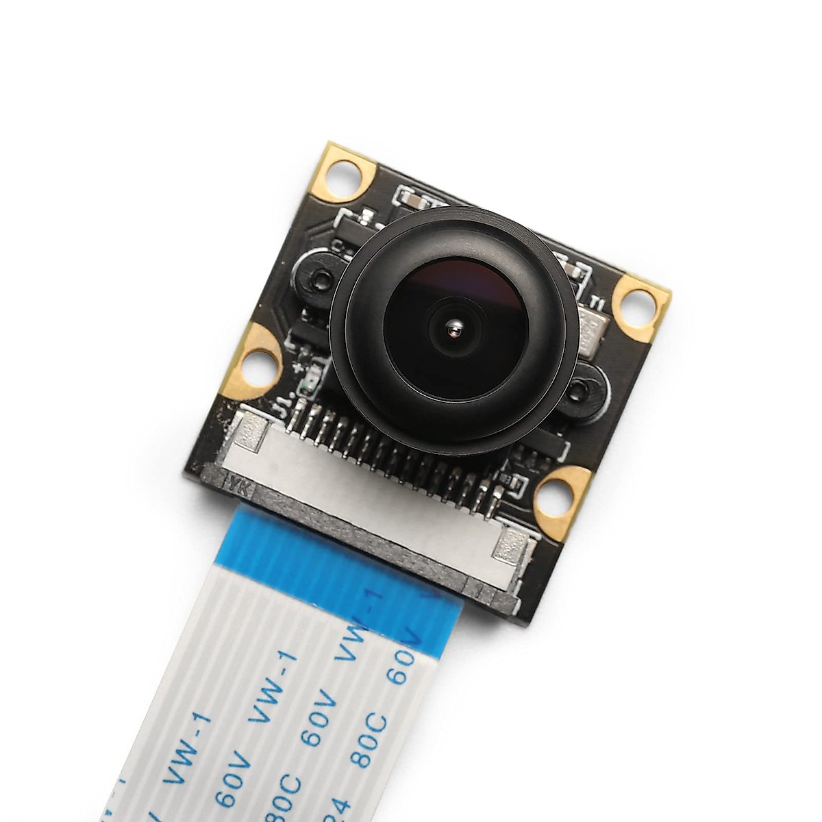 SainSmart Wide Angle Fish-Eye Camera Lenses for Raspberry Pi 3 Model B Pi 2 Model B+ Arduino, RoHS Certified