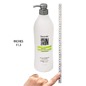 Recamier Professional Salon In +Pro Keratin Ultra Force Hair Conditioner 33.8oz - Acondicionador con Keratina para el Cabello Debil y Maltratado