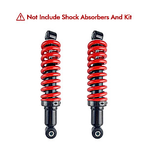 MOSNAI Golf Cart Springs for Yamaha G14, G16, G19, G20, G22, G29 Golf Cart Heavy Duty Rear Springs(2PCS Red)