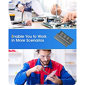 Precision Screwdriver Set, Small Screwdriver with Torx Phillips Head & Flathead, Repair Tool Kit with Magnetic Bits for Electronics, PC, Watch, Jewelry, DIY Projects and Home Repairing