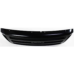 Evan Fischer Grille Assembly Compatible with 2005-2007 Ford F-250 Super Duty, Fits 2005-2007 Ford F-350 Super Duty, Fits 2005-2007 Ford F-450 Super Duty Painted Black Shell and Insert FO1200457