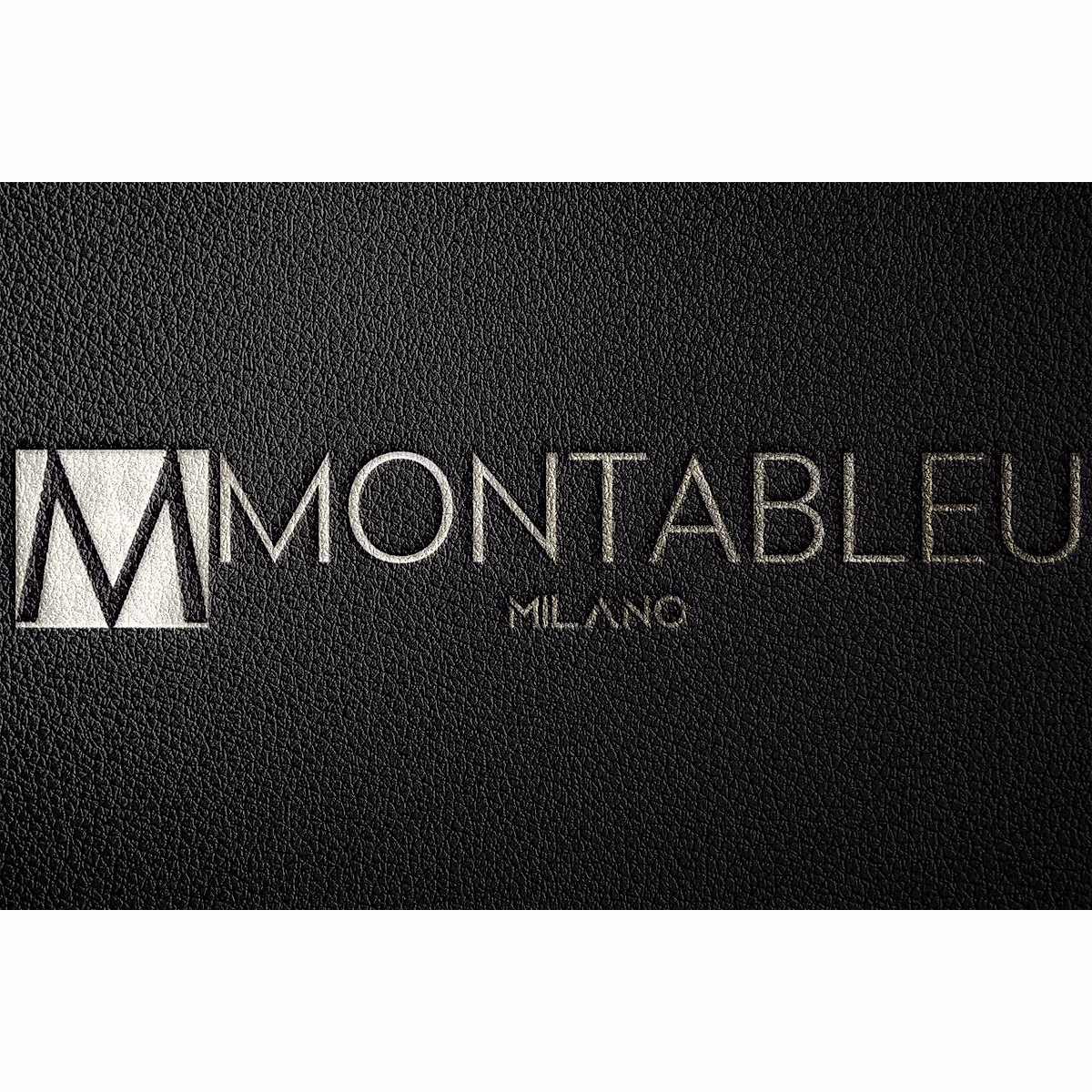 MONTABLEU Milano Handcrafted Mens Credit Card Holder Slim Front Pocket Wallet, Executive Black