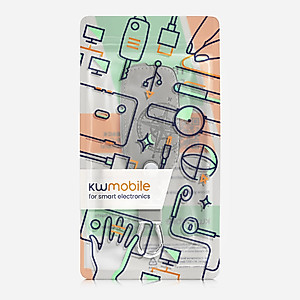 kwmobile Key Cover Compatible with VW Skoda Seat - Navigational Compass