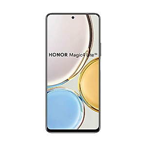 Honor Magic4 Lite 5G Dual-SIM 128GB ROM + 6GB RAM (GSM only | NO CDMA) Factory Unlocked 5G Smartphone (Midnight Black) - International Version