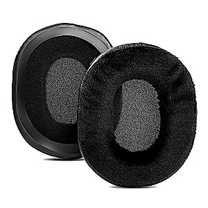 TaiZiChangQin MS7BT Ear Pads Ear Cushions Ear Covers Kit Replacement Compatible with Pioneer SE-MS5T MS7BT MS9BN Headphone Hybrid Velour Earpads