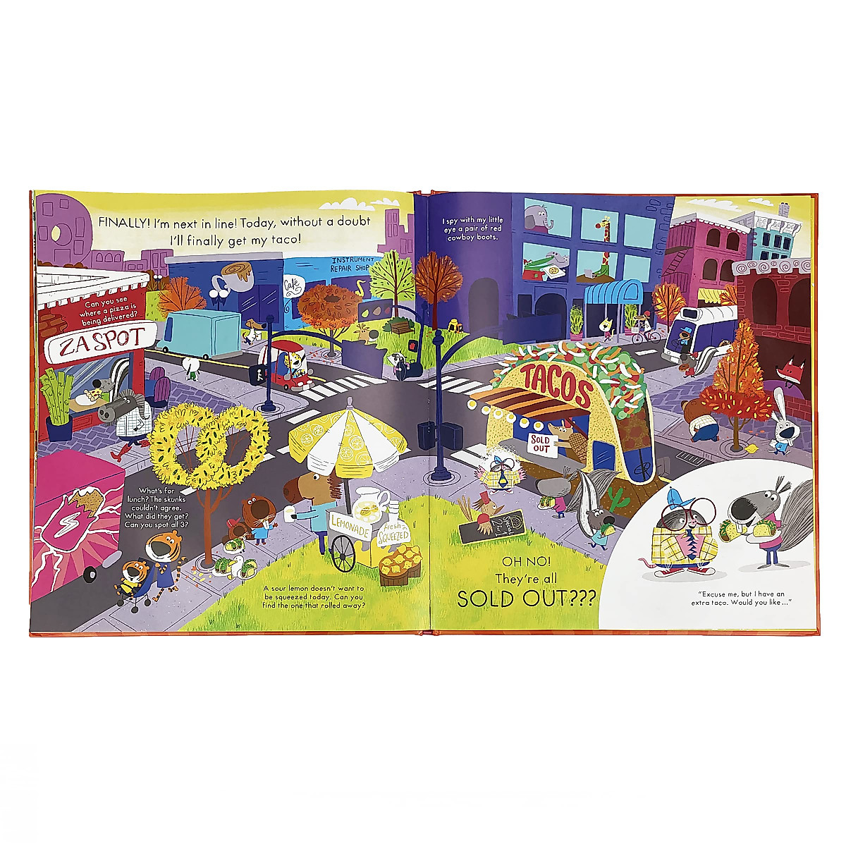 I Spy With My Little Eye Taco Truck Snack & Find - Kids Search, Find, and Seek Activity Book, Ages 3, 4, 5, 6+