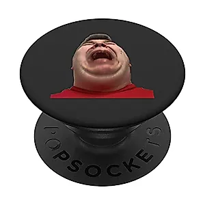 Funny Nikocado Avocado Scream Crying Face Meme Food Joke PopSockets Swappable PopGrip