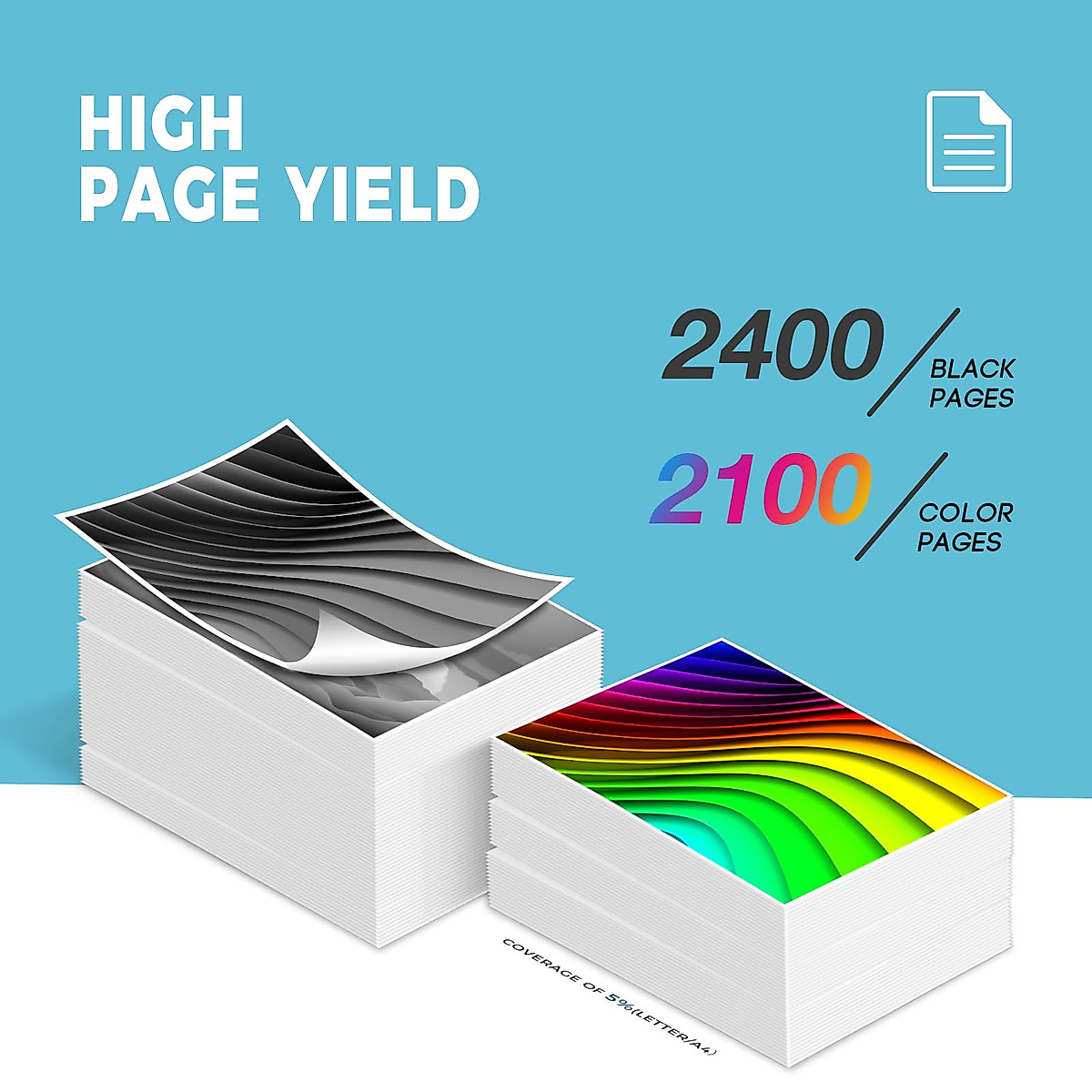 (with Chip) 414a Toner Cartridges 4 Pack Replacement for HP 414A 414 A 414X 414 X Toner Cartridges Works with HP Color Laserj Pro MFP M479fdw MFP M479fdn Enterprise MFP M454dw M454dn M480f W2020A