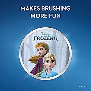 Oral-B Kids Battery Power Electric Toothbrush Featuring Disney's Frozen for Children and Toddlers age 3+, Soft (Characters May Vary)
