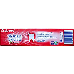(Pack of 3) Colgate Sparkling White Cinnamint Gel Toothpaste 4 Oz